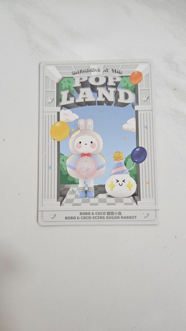 POPLAND Bobo & Coco Sugar Rabbit Figure, Hobbies & Toys, Toys & Games ...