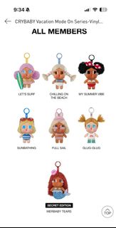 [EXCLUSIVE! POPMART] POPMART CRYBABY VACATION MODE ON LONG LANYARD ...