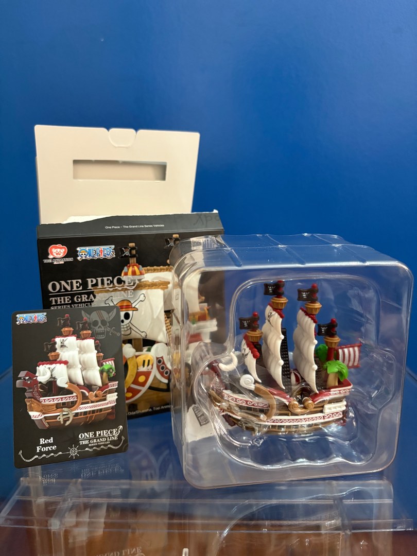 [WTS] POPMART One Piece The Grand Line Series Red Force, Hobbies & Toys ...