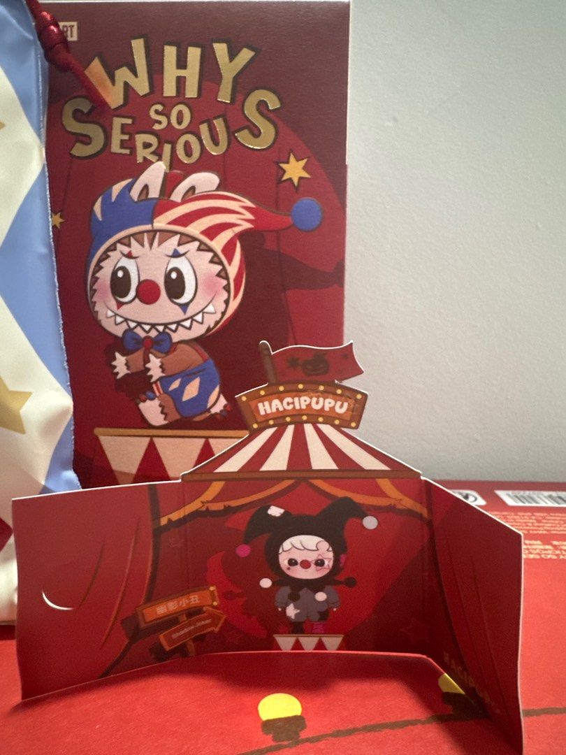 POPMART WHY SO SERIOUS Shadow Joker, Hobbies & Toys, Toys & Games on ...