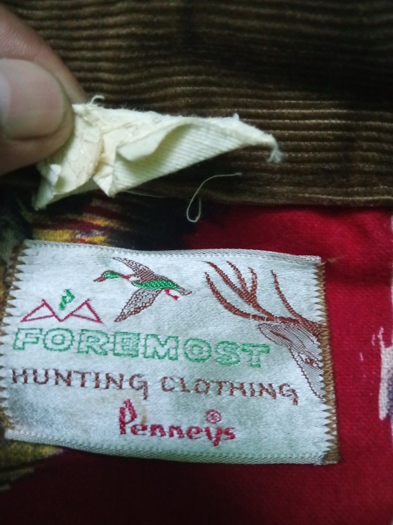 RERE VINTAGE 1960.s Foremost duck canvas Hunting Clothing Penneys Jacket, Men's Fashion, Coats ...
