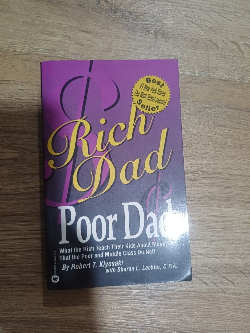 Rich Dad Poor Dad by Robert T. Kiyosaki, Hobbies & Toys, Books ...