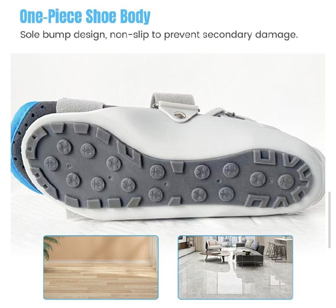 Right Foot Brace Ankle Support, Health & Nutrition, Braces, Support ...