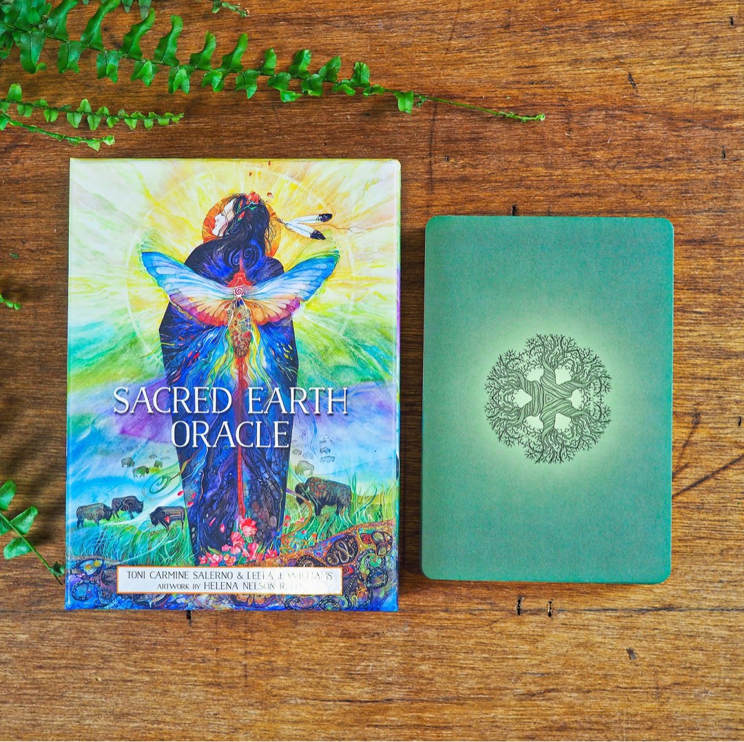 Sacred Earth Oracle Deck by Toni Carmine Salerno, Hobbies & Toys, Toys ...