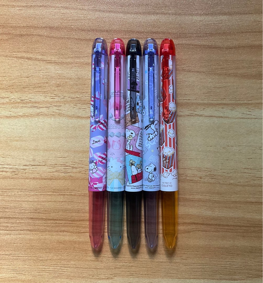 Sanrio Hello Kitty/Snoopy/Popcorn Hi Tec Coleto Barrel Only, Hobbies ...