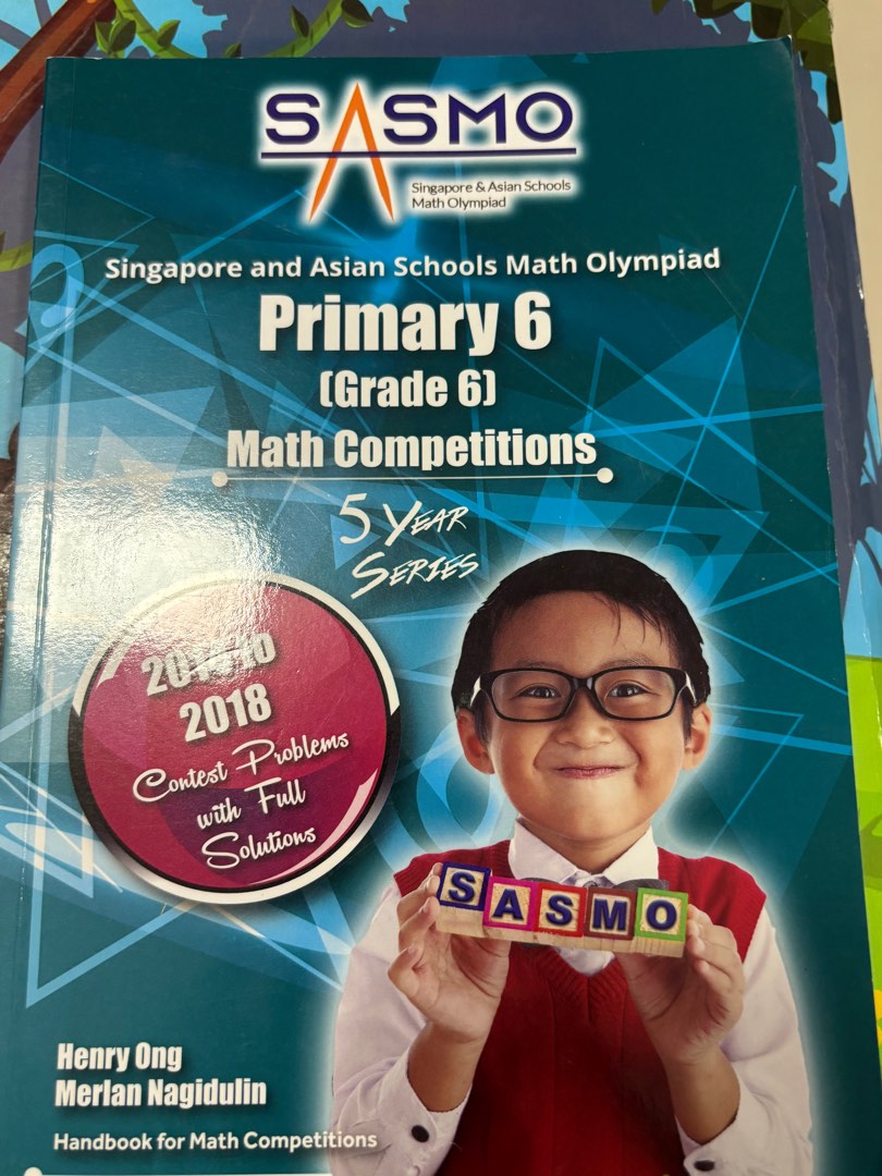 SASMO Primary 6 Math Competition Handbook, Hobbies & Toys, Books ...