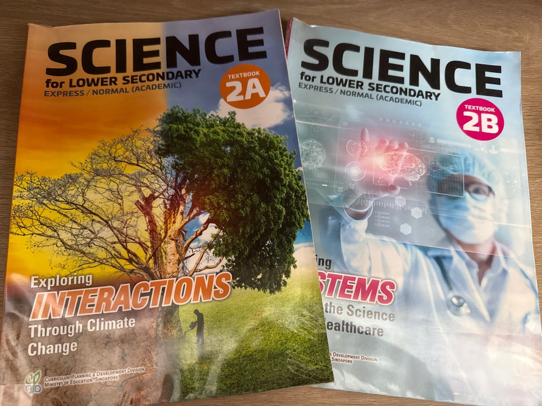 Science Textbook 2A & 2B for Lower Secondary Express, Hobbies & Toys ...