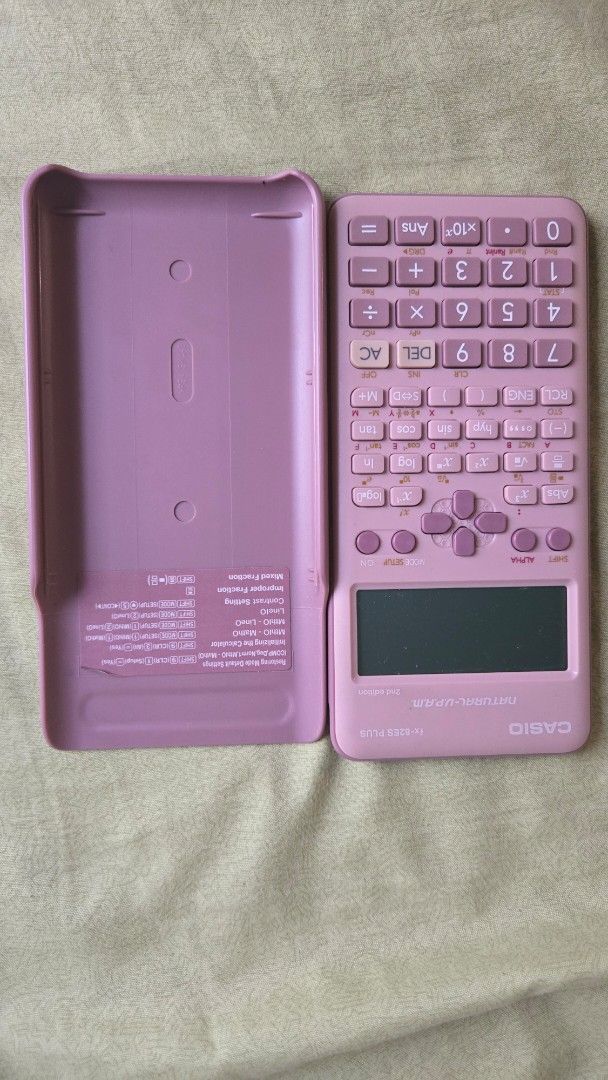 Scientific Calculator (pink), Computers & Tech, Office & Business Technology on Carousell