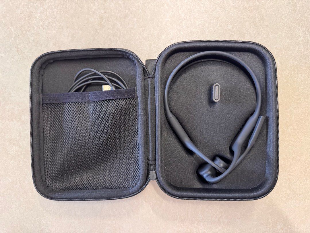 Shokz OpenComm UC Bone Conduction Headphones, Audio, Headphones ...