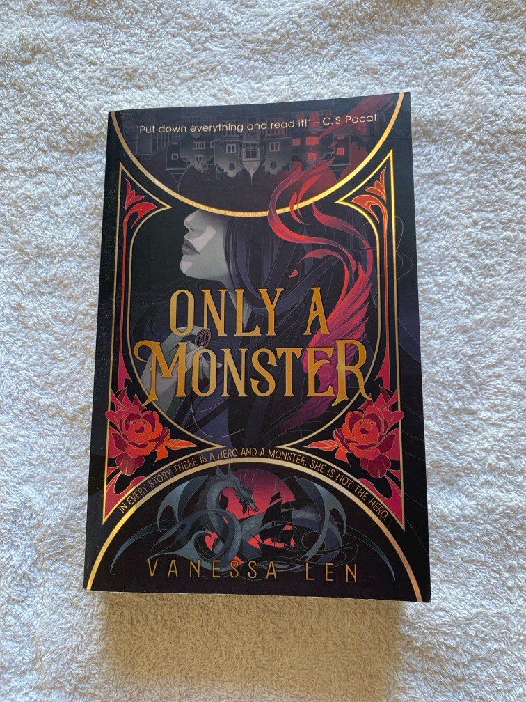 (SIGNED) Only A Monster by Vanessa Len, Hobbies & Toys, Books ...