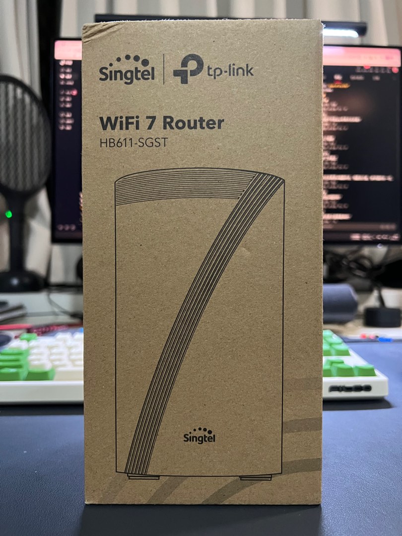 Singtel TP-Link WiFi 7 Router HB611-SGST, Computers & Tech, Parts ...