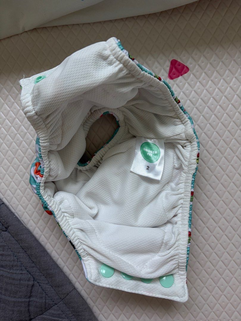 Snuggly Fit Sushi Print Swim Diaper - Size 2, Babies & Kids, Babies ...