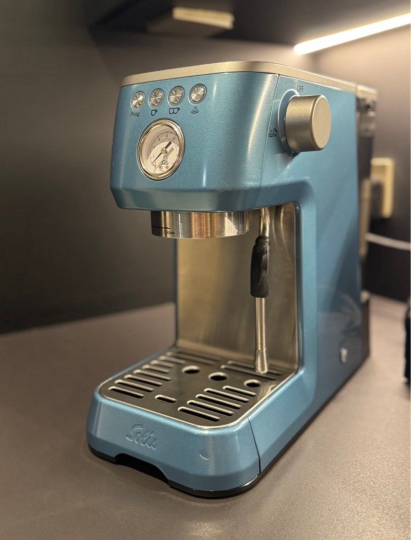 Solis Barista Perfetta Plus Espresso Machine - Blue, TV & Home ...
