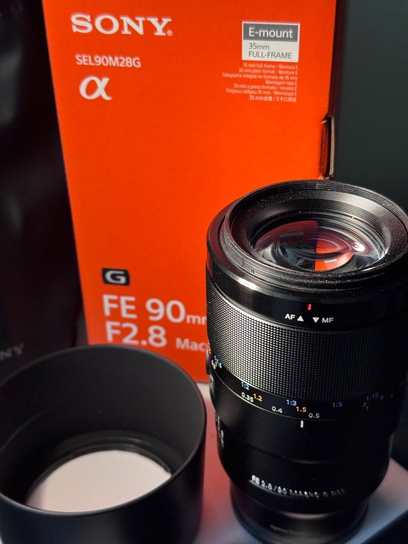 Sony FE 90mm f/2.8 Macro G OSS Lens (SEL90M28G), Photography, Lens ...