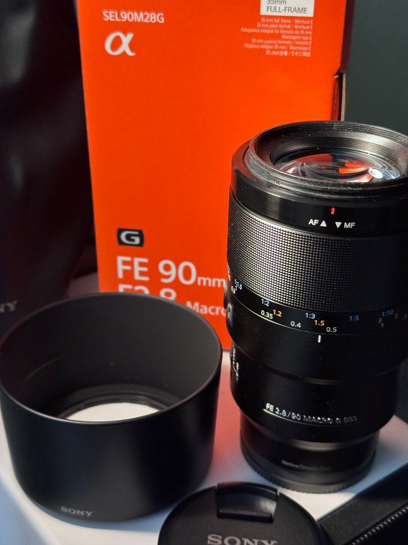 Sony FE 90mm f/2.8 Macro G OSS Lens (SEL90M28G), Photography, Lens ...
