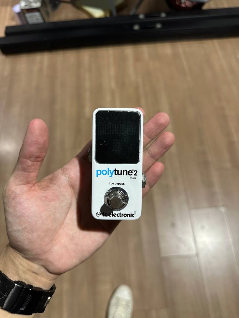 TC Electronic Polytune 2 Mini Tuner Pedal, Hobbies & Toys, Music & Media, Music Accessories on ...