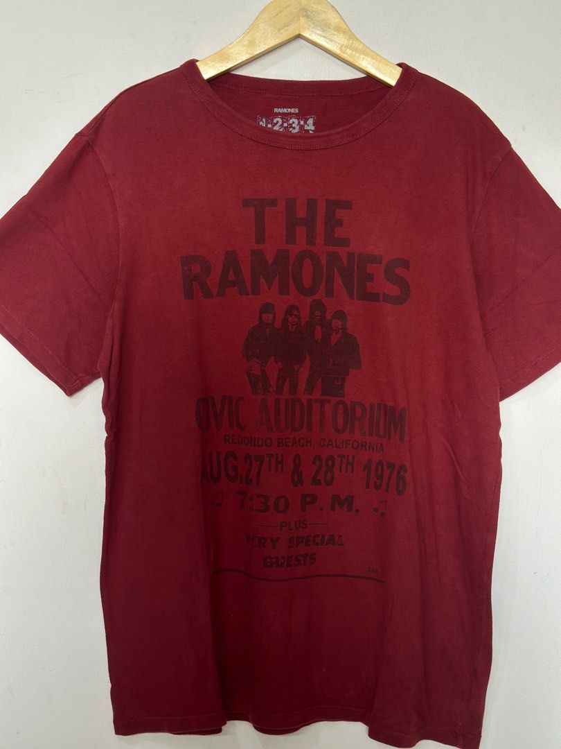 The Ramones official merch California 1976 Hey Ho Let’s Go band music ...