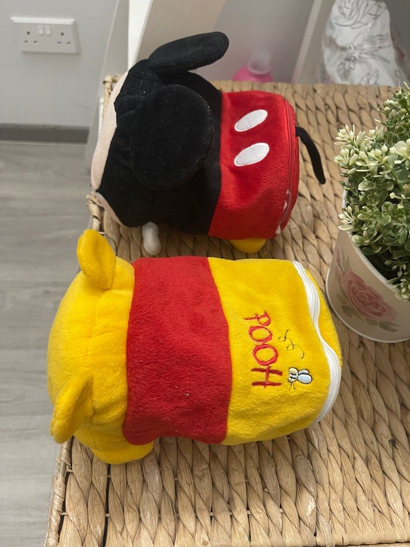 Tissue holder - mickey mouse and winnie the pooh, Everything Else on ...