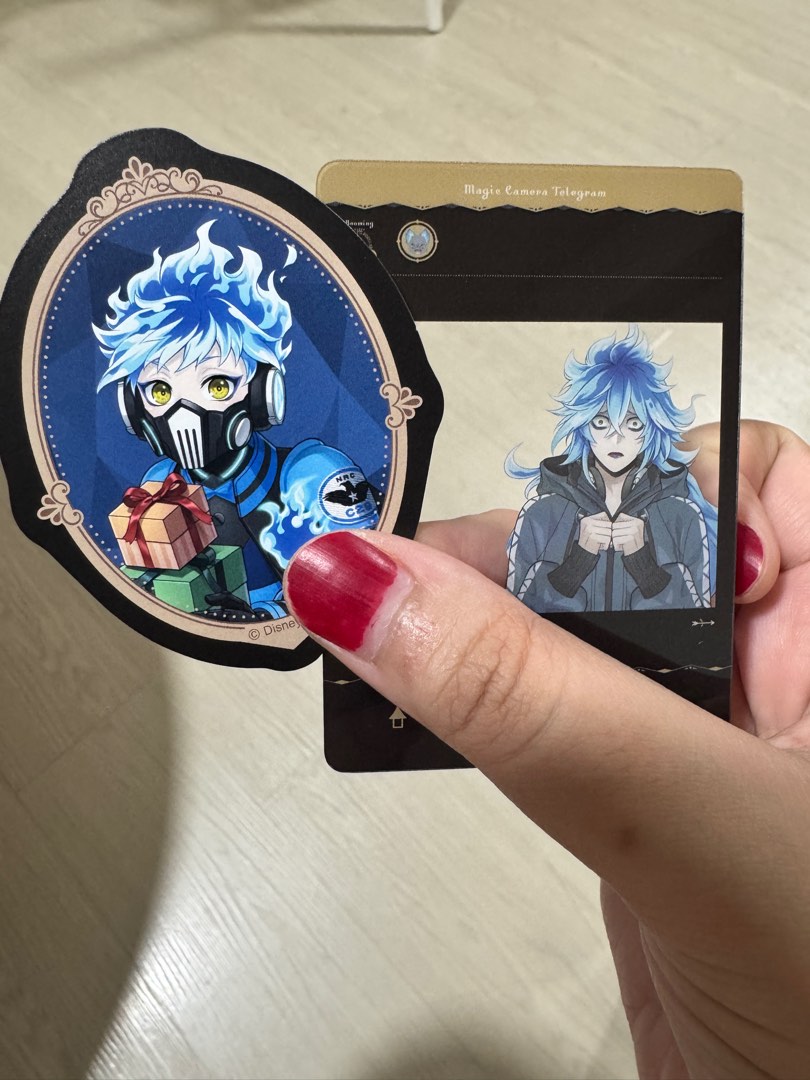 Twisted Wonderland Idia Shroud Insta Card/ Ortho Shroud sticker set ...
