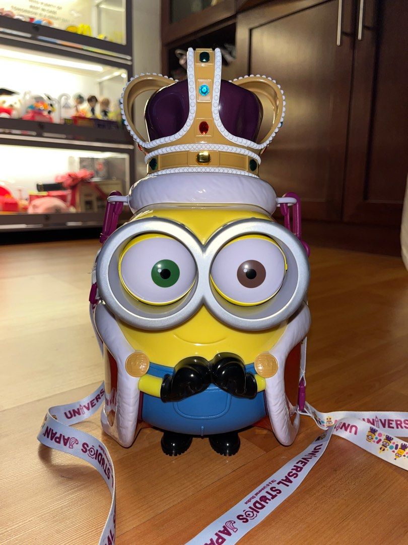 Universal Studios Japan King Bob Minion Popcorn Bucket Limited Edition ...