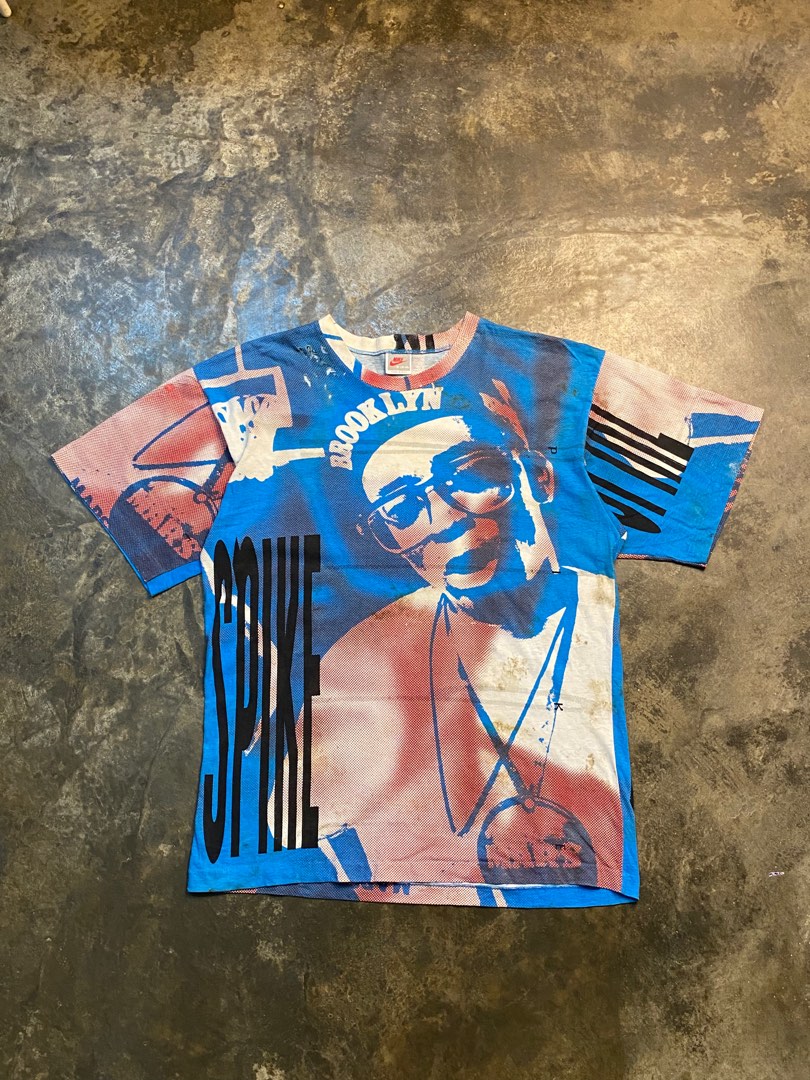 Vintage 90s Nike spike Lee mars Blackmon OVP, Men's Fashion, Tops ...