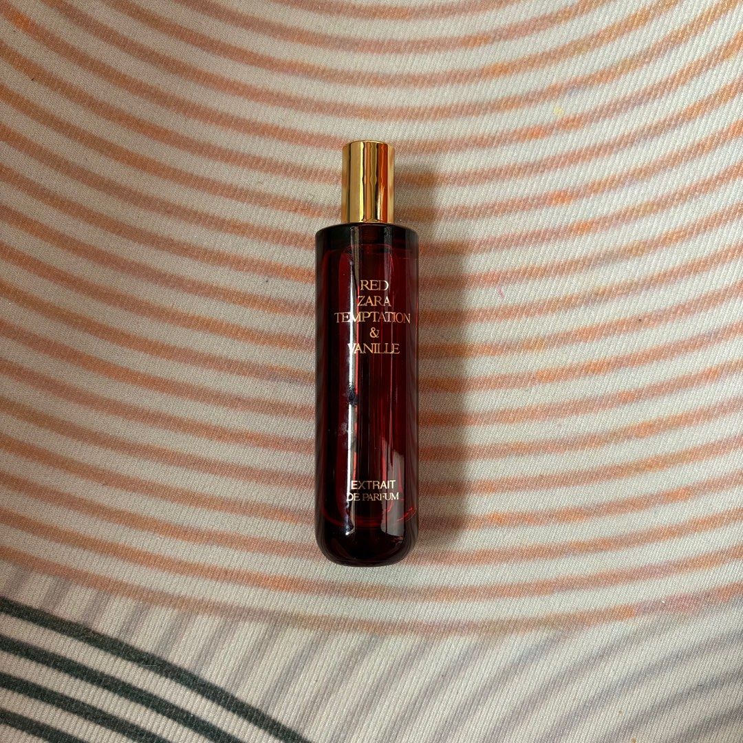 Zara Red Temptation & Vanille Extrait de Parfum, Beauty & Personal Care ...
