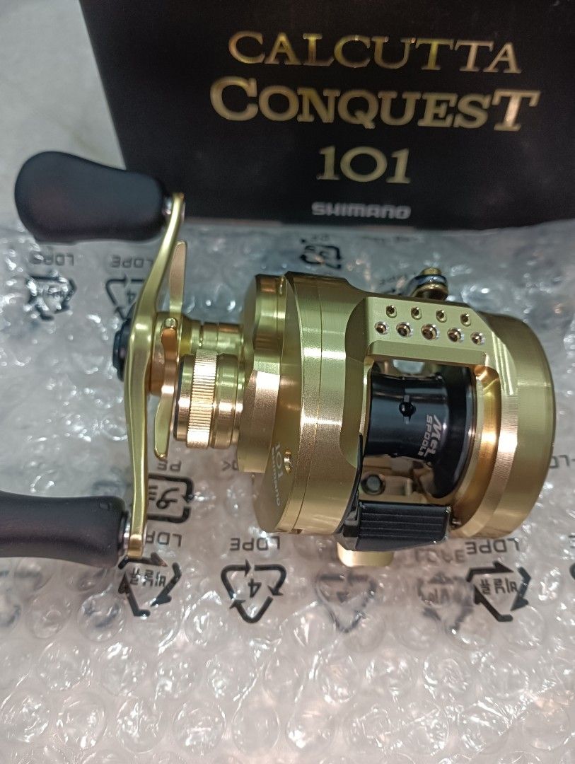 21 JDM Shimano Calcutta Conquest 101, Sports Equipment, Fishing on ...