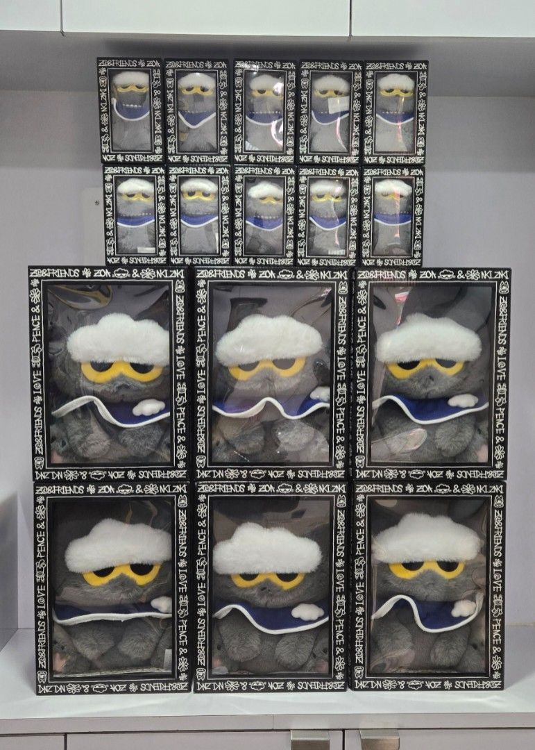 全新現貨 正品正貨 實體店 zo&friends zoa plush 大貓 中貓 貓掛件 雲貓 gd gdragon g-dragon 權志龍 ...