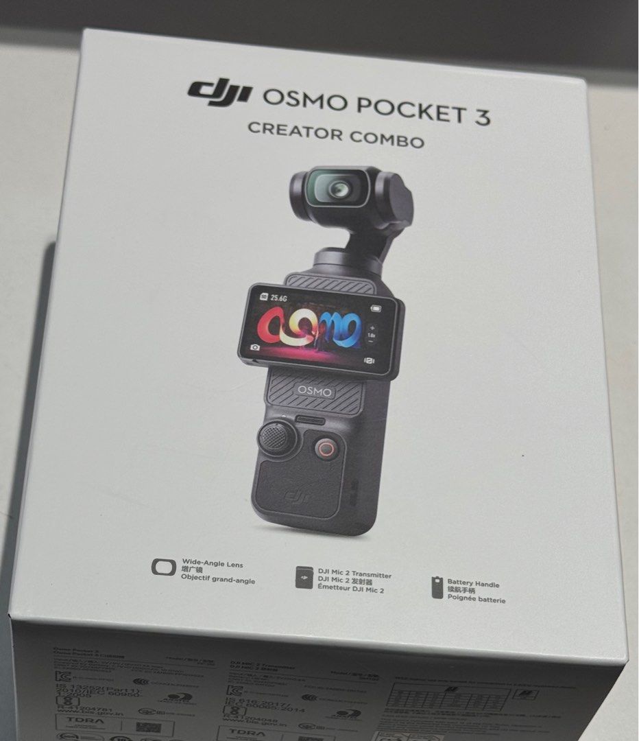 全新全能未激活 DJI Pocket 3 套裝 COMBO, 攝影器材, 攝錄機 - Carousell