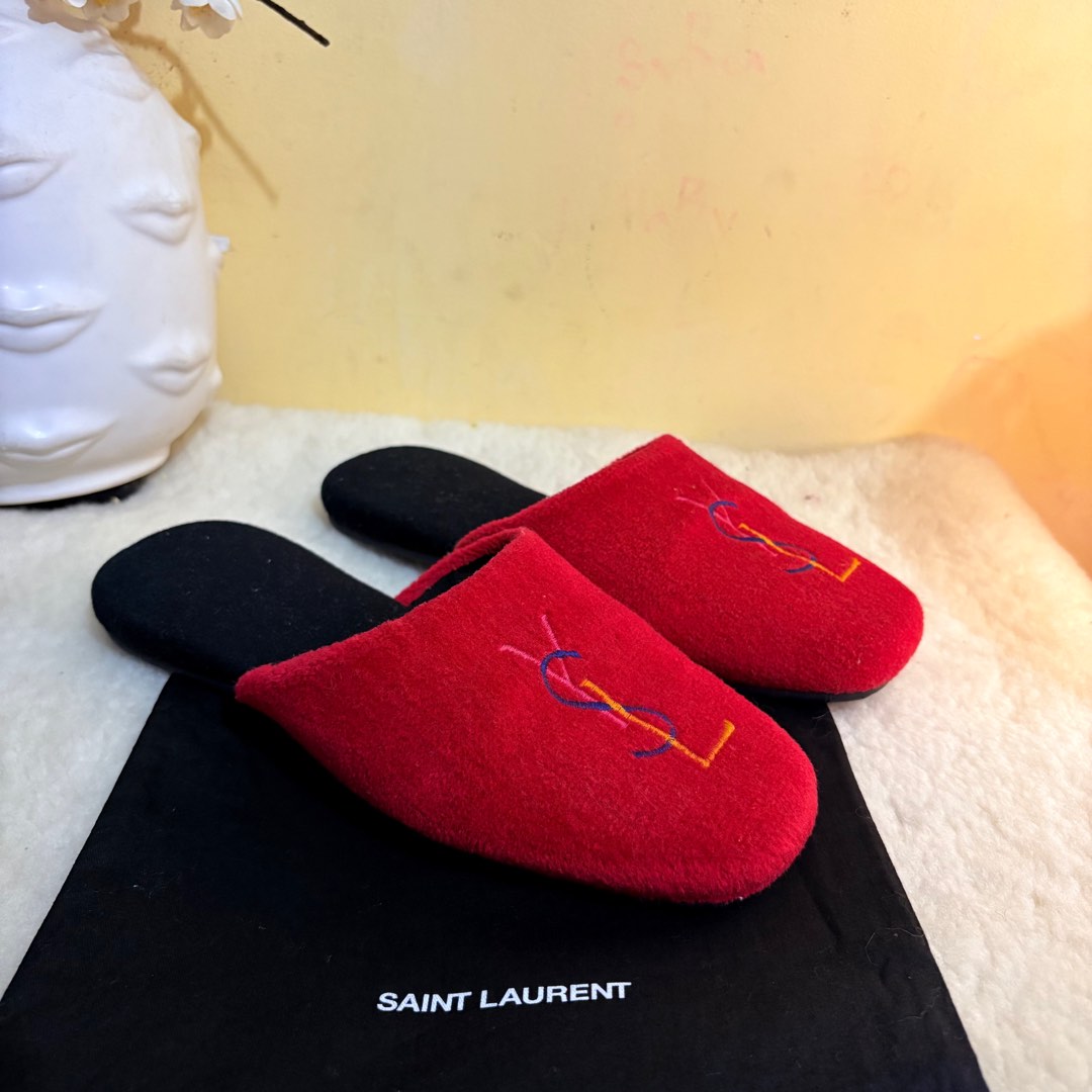Authentic YSL Japan Indoor Slippers, Women's Fashion, Footwear ...