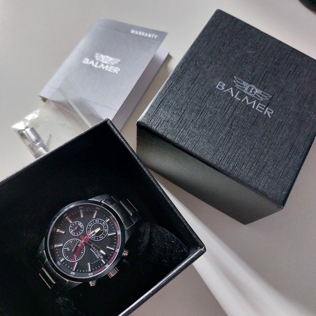 Balmer Chronograph Men's Watch, Men's Fashion, Watches & Accessories ...