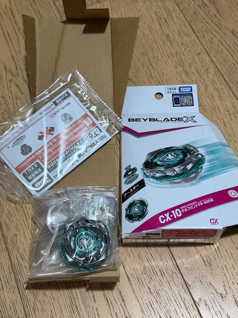 Beyblade X CX-11 Emperor Might / CX-10 Wolf hunt / 760 Ratchet, Hobbies ...