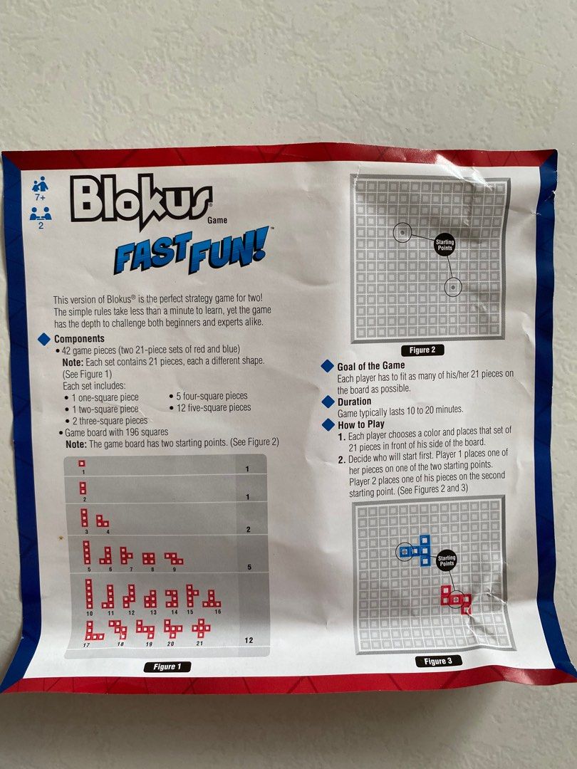 Blokus Board Game - Fast Fun!, Hobbies & Toys, Toys & Games on Carousell