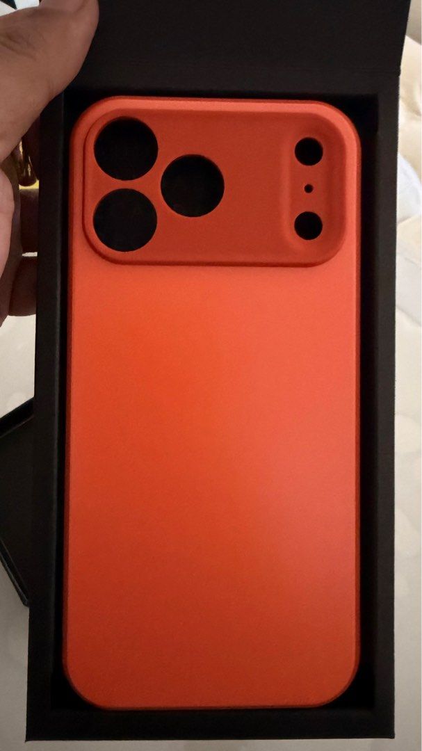Caudabe Paragon iPhone 17 Pro Max Case - Orange Precise, Mobile Phones ...