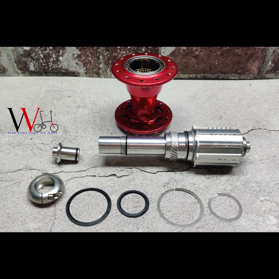 Chris King R45 Rear Hub Include new spokes (Any Length) Free Lacing Available Read Desc ...