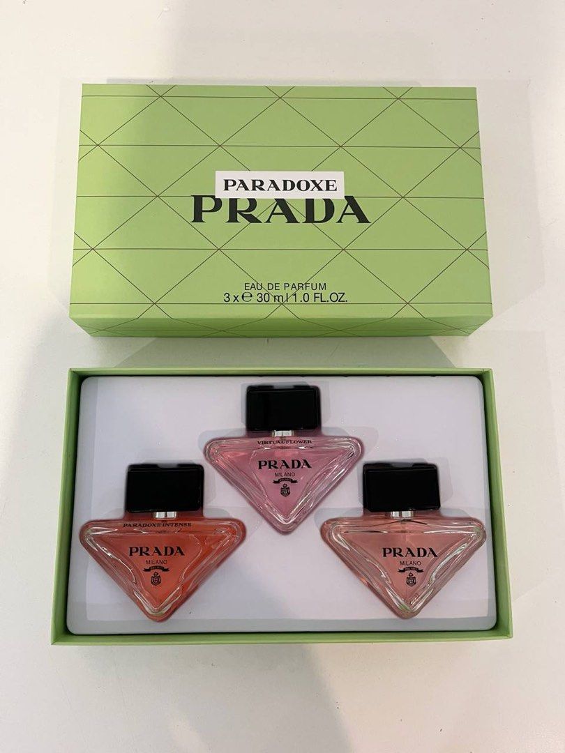 Prada Paradoxe Edp 3in1 Set (3x30ML) (100% Authentic), Beauty ...