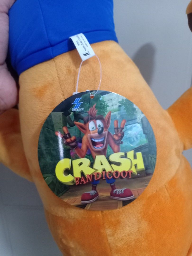 Crash Bandicoot - plush, Hobbies & Toys, Toys & Games on Carousell