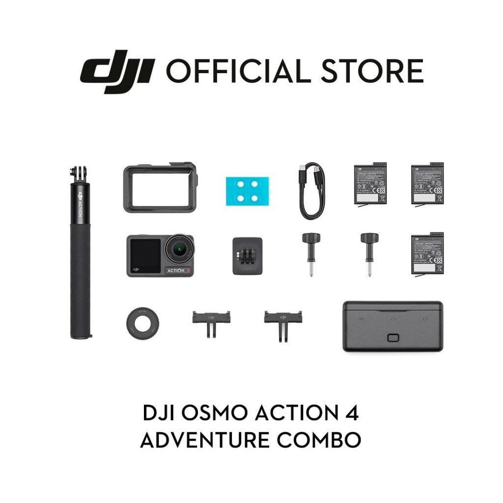Preowned DJI Osmo Action 4 Adventure Combo - Brand New, Photography ...