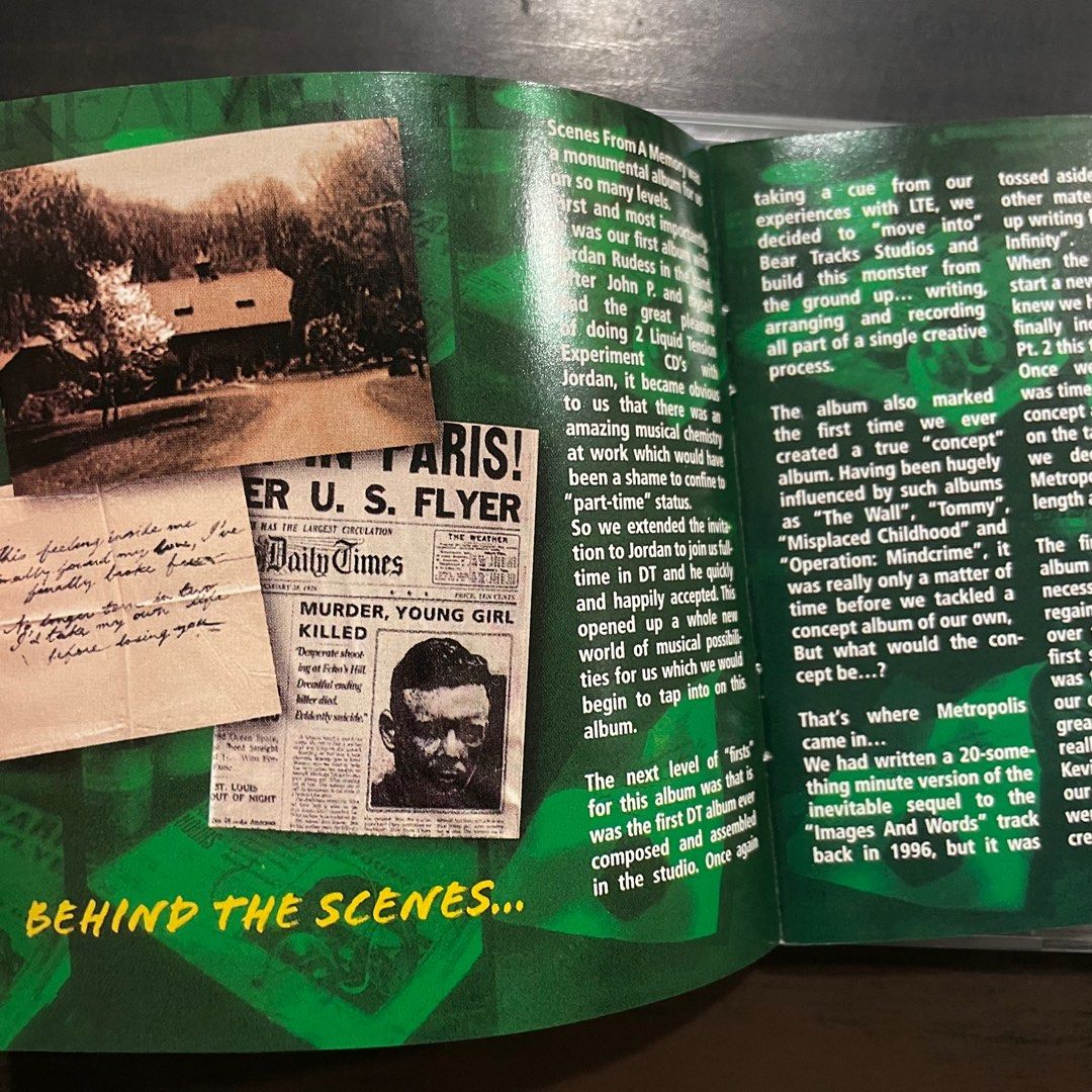 Dream Theater Official Bootleg (2CD) (Box #35), Hobbies & Toys, Music ...