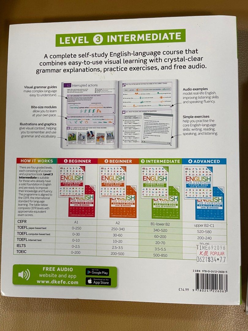 English For Everyone Level 3 Intermediate Books, Hobbies & Toys, Books ...