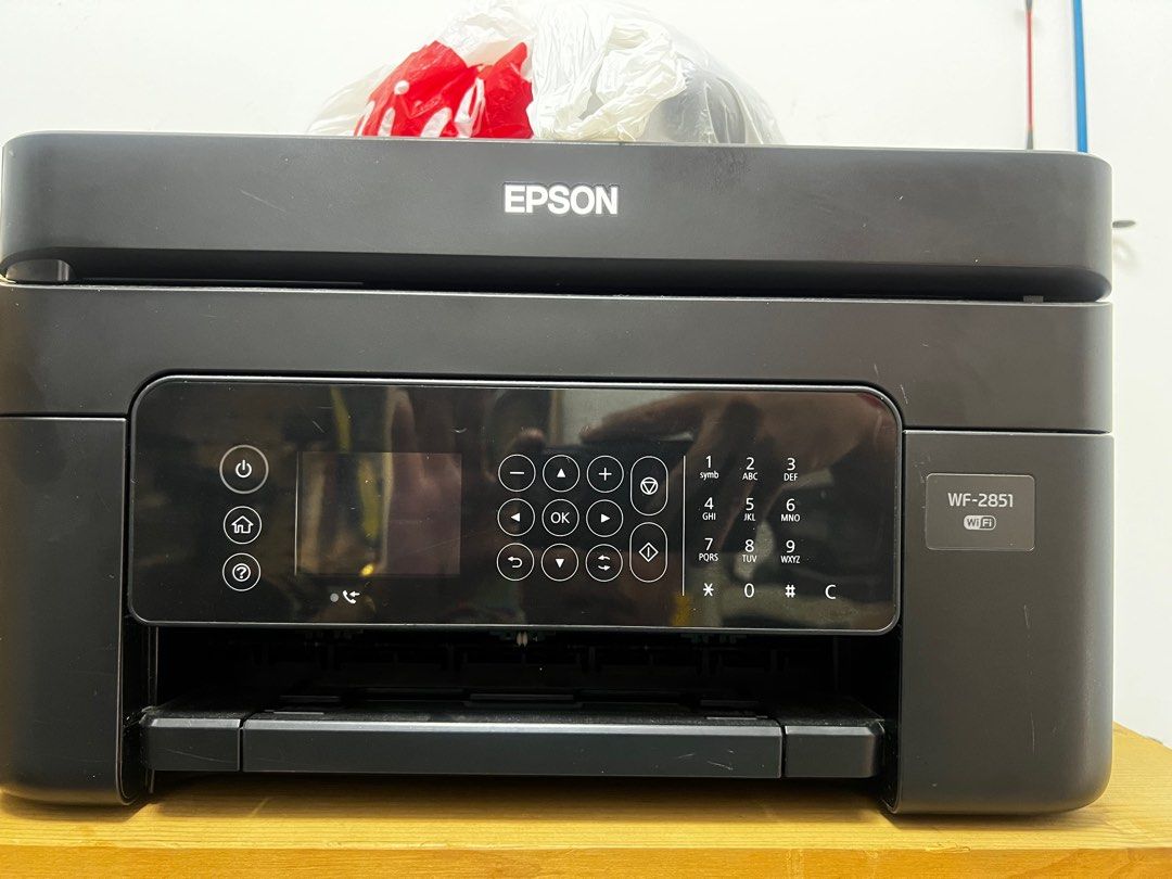 Epson WF-2851 All-in-One Printer, Computers & Tech, Printers, Scanners ...