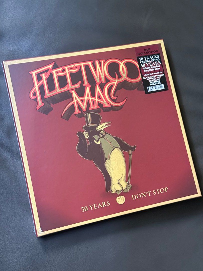 Fleetwood Mac Vinyl box set - Don’t Stop (50 Years) & 1975-1987 albums ...