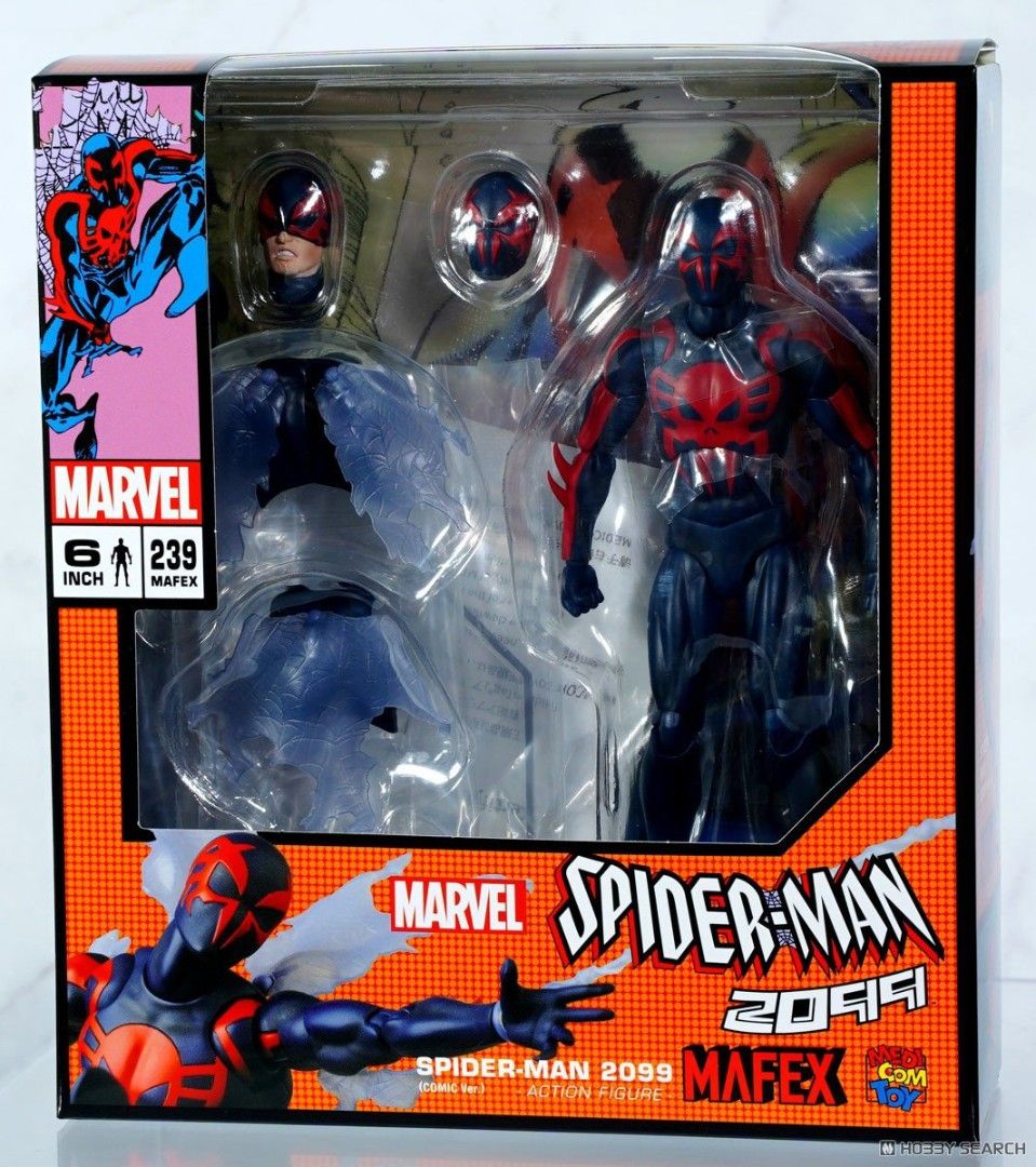 (FOC 1/12 weapon set) Mafex No 239 Spider-Man 2099 Comic Ver., Hobbies ...