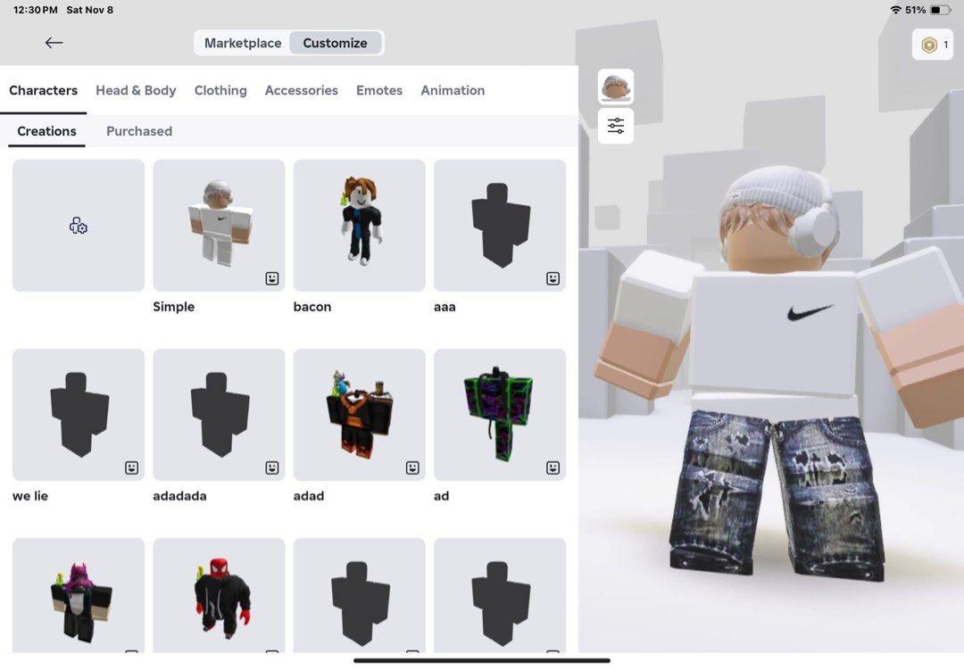 [FT] Mid Roblox Acc For Valo Acc, Video Gaming, Gaming Accessories ...