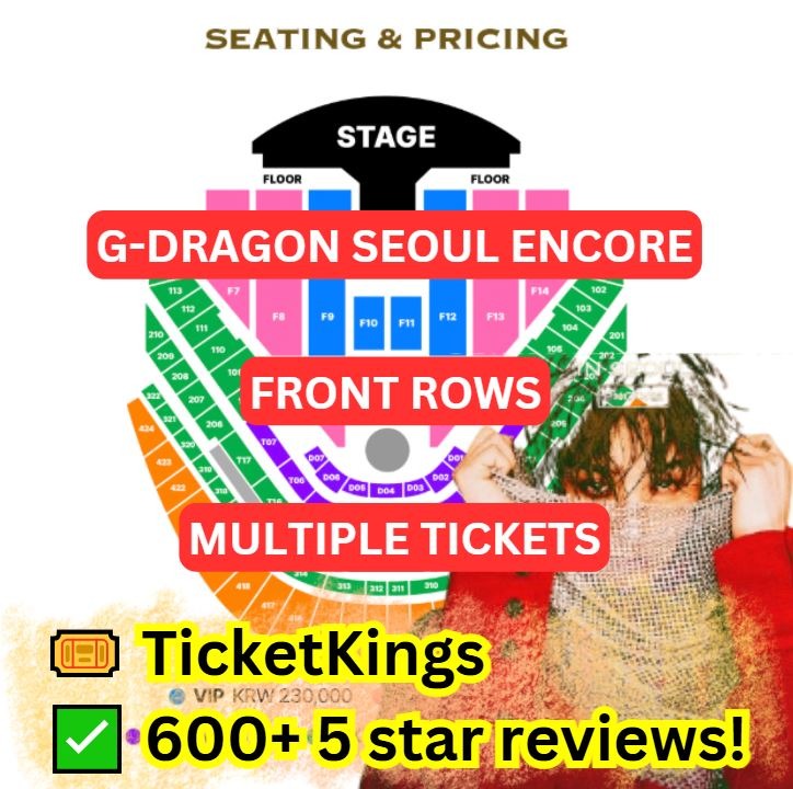 GDRAGON 2025 WORLD TOUR [UBERMENSCH] IN SEOUL KOREA ENCORE CONCERT ...