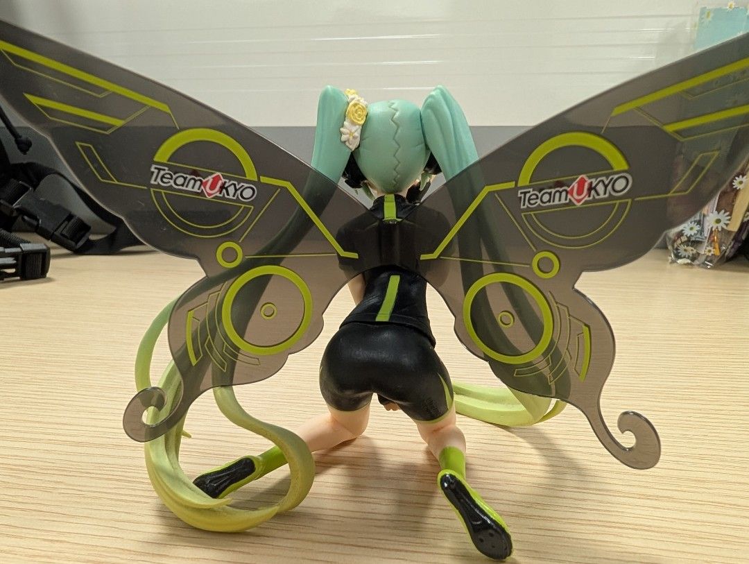Hatsune Miku Racing Figure, Hobbies & Toys, Toys & Games on Carousell