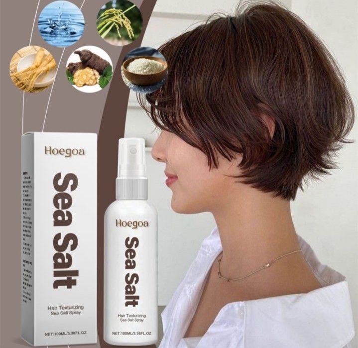 Hoegoa Sea Salt Hair Texturizing Spray – 100ml, Beauty & Personal Care ...