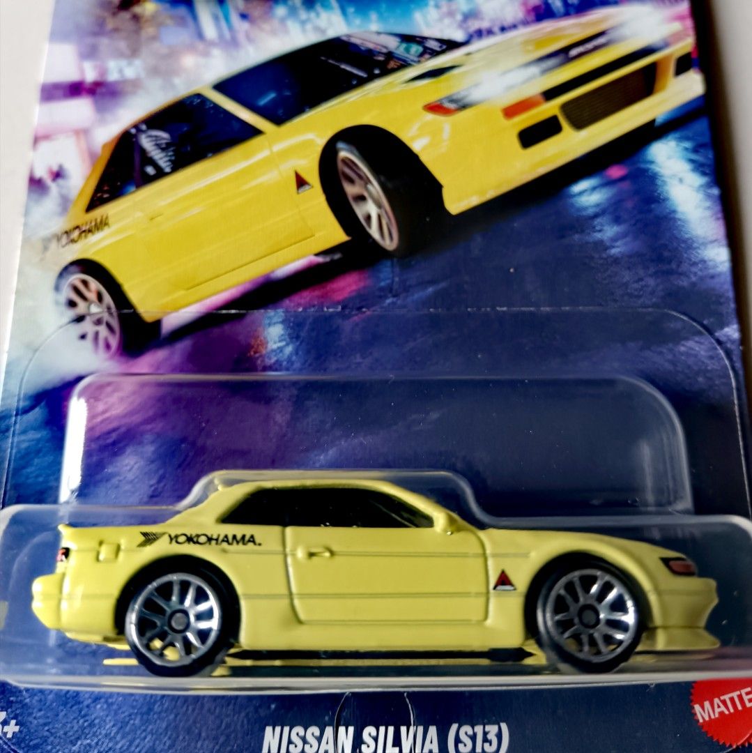 HOT WHEELS 2025 SILVER SERIES F&F TOKYO DRIFT Nissan Silvia (S13 ...
