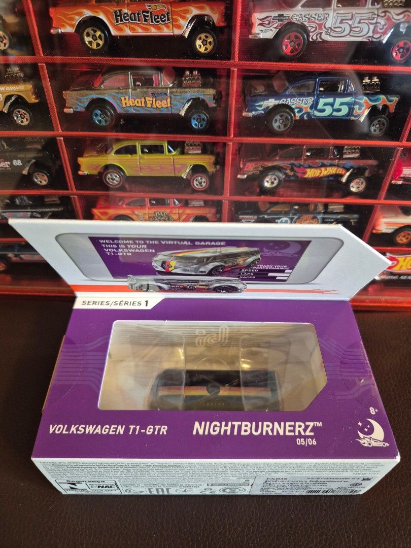 Hot Wheels id Volkswagen T1-GTR Nightburnerz, Hobbies & Toys, Toys ...