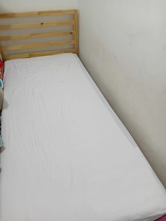 IKEA TARVA Bed Frame - 90x200cm, Furniture & Home Living, Furniture ...